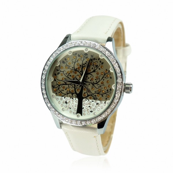 The Tree Of Life Rhinestone-studded Ladies Watch on Luulla